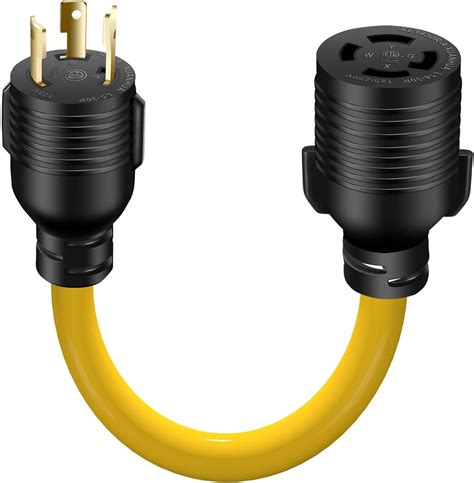 Lazmumi 30 Amp Generator Transfer Switch Adapter Cord