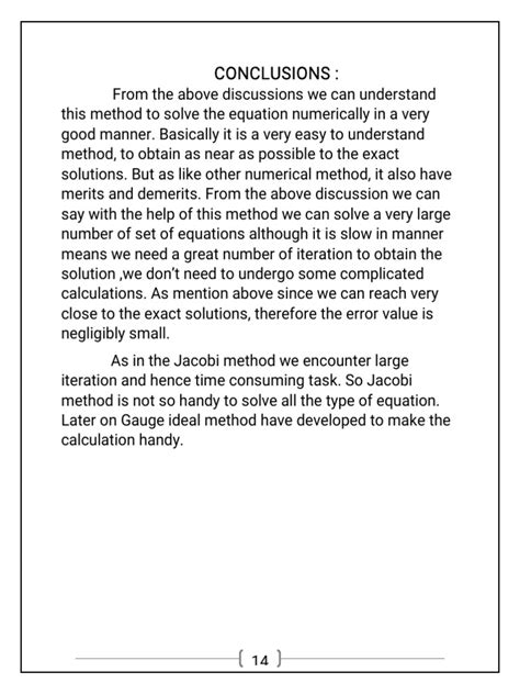 Seminar Presentation On Jacobi Iteration Method 13 Pdf