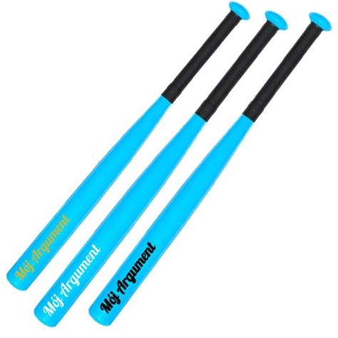Kij Baseballowy Bejsbolowy Metalowy Niebieski 25cali 900g Mój Argument Inna Marka Sport