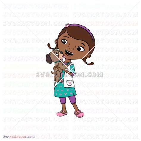 Doc Dottie McStuffins Svg Dxf Eps Pdf Png