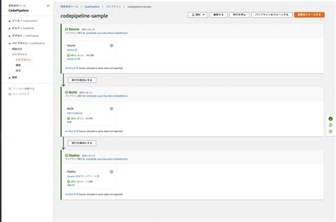 Aws Codepipelineを使用してgit Pushでamazon Ecsをデプロイする