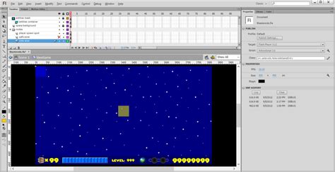 progress update converting the flash game blasteroids to html5 using