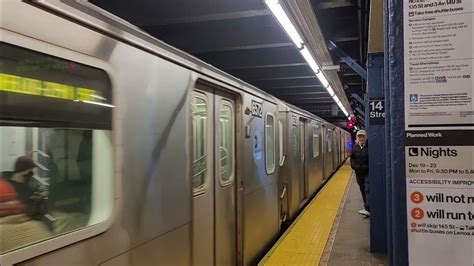 R142 2 Train Departs 14 St Youtube