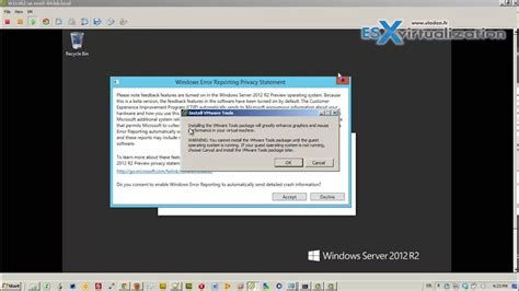 Installing Windows Server 2012 R2 On Esxi Youtube