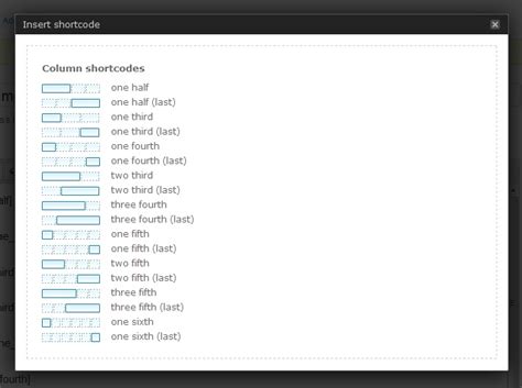 Column Shortcodes Column Post Web Design