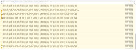 performing an applysnapshot causes massive amounts of warnings in 1 0 1