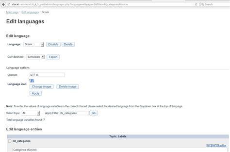 Database Greek Language X Cart Stack Overflow