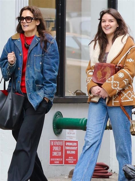 Suri Cruise Looks Just Like Her Mum Katie Holmes Au