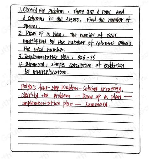 Solved Use Polyas Four Step Problem Solving Strategy And The Problem Solving Procedures