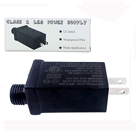 Kammoy Led Class Power Supply Us Plug Adapter Waterproof Want It All