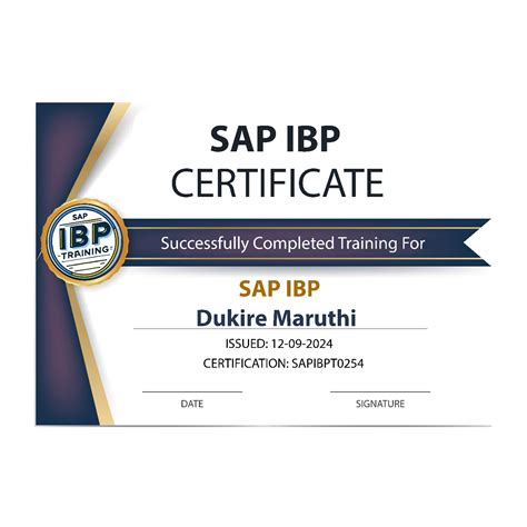 SAP IBP Training Online With Lab Access Certification Course