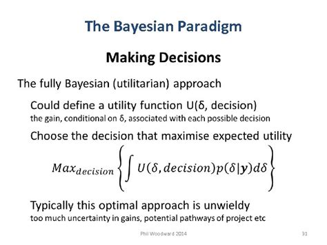 Applied Bayesian Methods Phil Woodward 2014 1