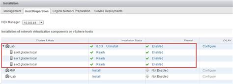 Working With Nsx Preparing The Cluster And Hosts Wahl Network