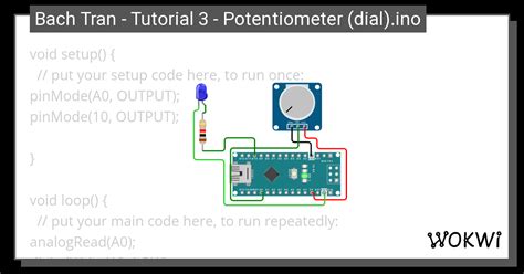 Bach Tran Tutorial 3 Potentiometer Dialino Wokwi Esp32 Stm32
