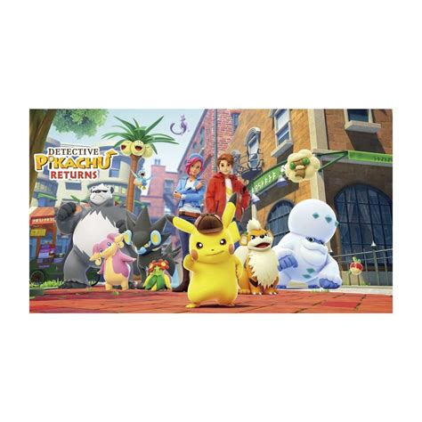 Detective Pikachu Returns Pokémon Center Official Site