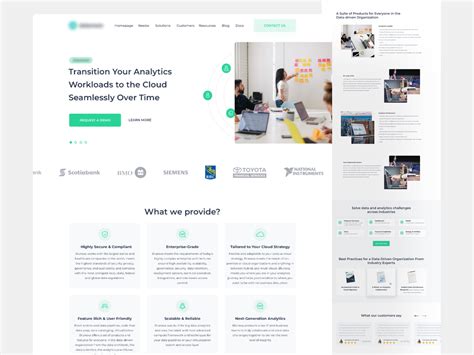 Data Analytics Website By Dawid Jankowski On Dribbble