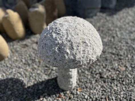 Køb Paddehatte Grå Granit 3 Størrelser H30 H40 Og H50 Cm Sten Og Granit Butikken