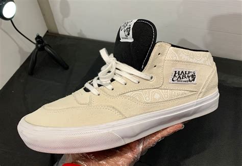 Vintage Vans X Baker Skateboards Bandana Half Cabs Suede Mid Etsy
