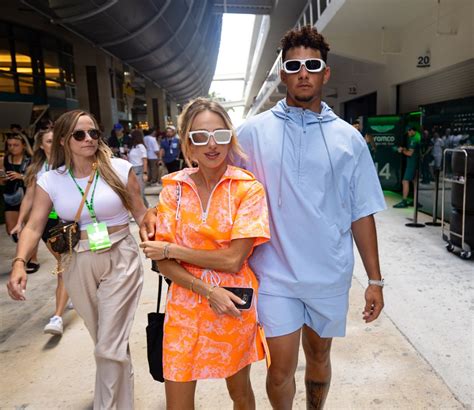 Patrick Mahomes And Wife Brittany Heat Up Miami At F1 Grand Prix