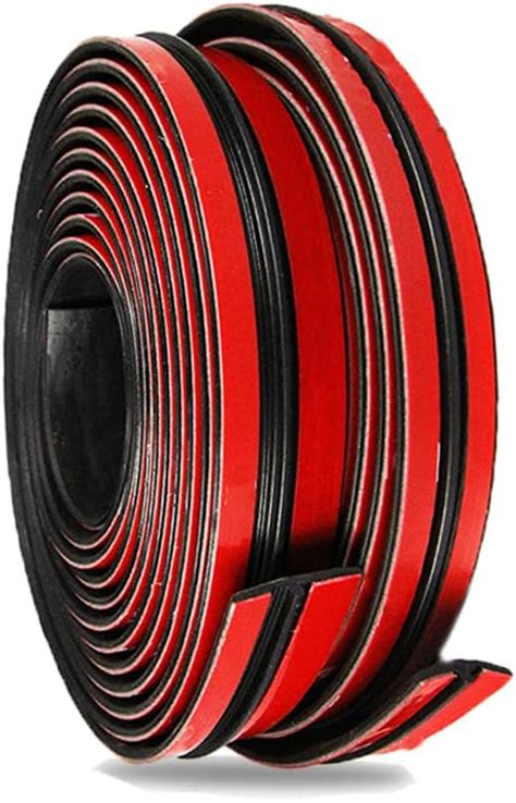 2pcs T Shape Car Windshield Weather Stripping Self