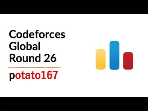 Codeforces Global Round By Potato YouTube