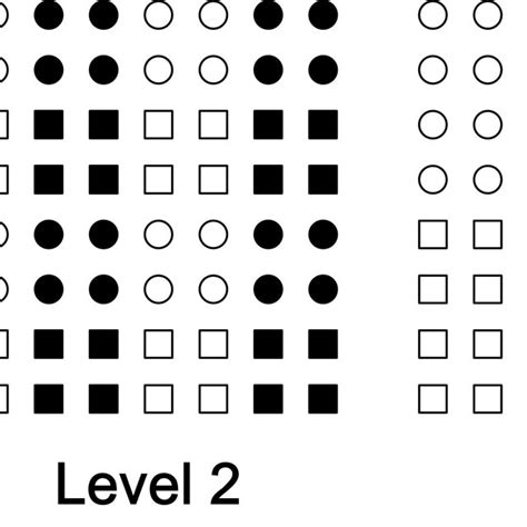 Illustration Of The 4 Color Domain Decomposition For A Domain Of Size