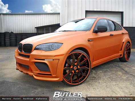 Matte Bronze Hamman Tycoon Widebody Bmw X6 With 26in Forgiato Artigli