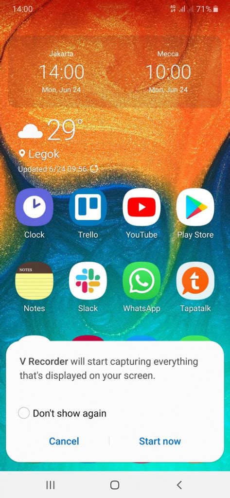 Cara Merekam Layar Android Menjadi Video Tanpa Root
