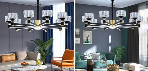 Дизайнерская Люстра 10 хрустальных плафонов Crystal Shades Chandelier ...