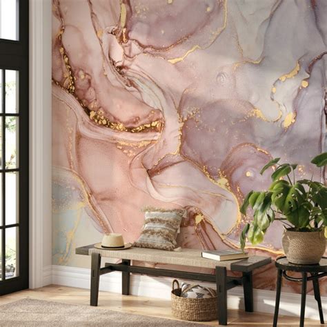 Marble Peel And Stick Wallpaper Etsy