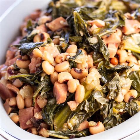 Black Eyed Peas With Collard Greens An Amazing Tasty Meal