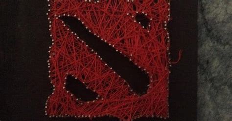 Dota 2 String Art That I Made Rdota2