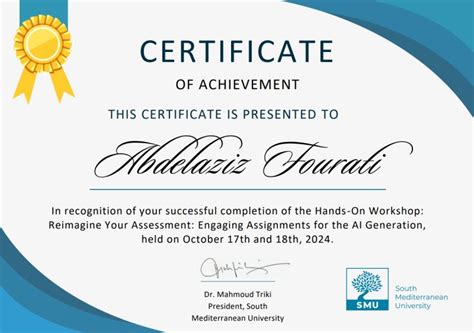 Continuouslearning Educationinnovation Aiineducation Professionaldevelopment Abdelaziz Fourati