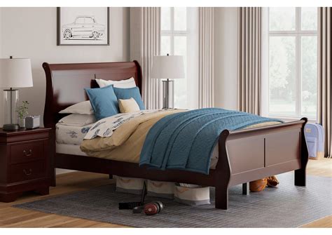 Alisdair Full Sleigh Bed