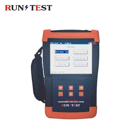 Three Phase Transformer Turn Ratio Meter Run Test Electric
