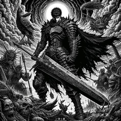 Bersek Guts Manga Fan Art By Lucasninjaly On Deviantart