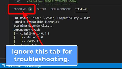 VSCode Problems Terminal Tabs TH D Studio Help Center