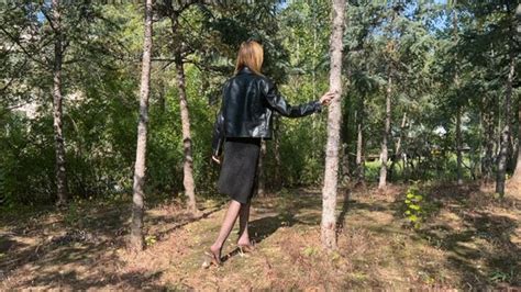 Girl Was Walking Down The Slide In High Heels Fell And Seriously