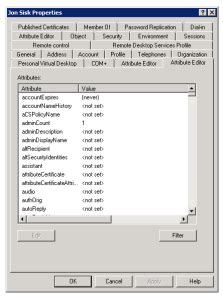 Getting The Attribute Editor Tab For Active Directory Users IT Jon