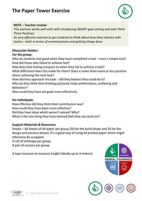 Mental Toughness Development Toolkit Sec Edu Full Monika Page 127