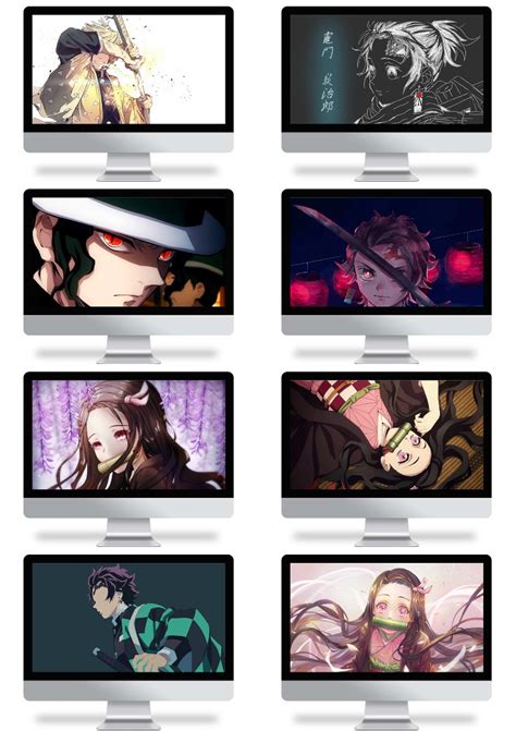 귀멸의 칼날 배경화면 컴퓨터 노트북 아이패드 아이폰 고화질