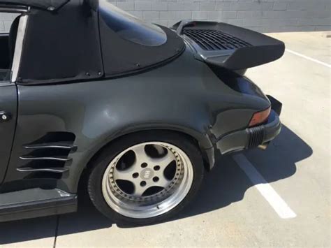 1982 Porsche 911 Sc Slant Nose Wide Body Cabriolet Mcqueen Gray