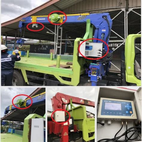 Dongyang 15t Telescopic Crane Load Moment Indicator System In Singapore Crane Computer And