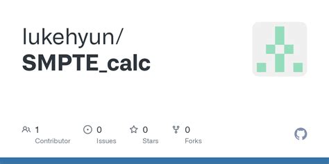 Github Lukehyunsmptecalc