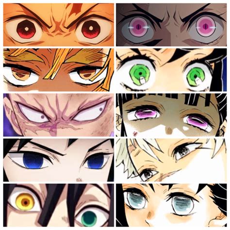Demon Slayerkimetsu No Yaiba Eyes Lavender Rosa On Tumblr