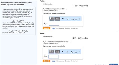 Solved Pressure Based Versus Concentration Based