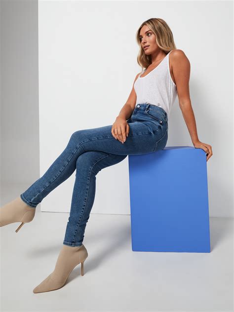 Second Skin High Rise Super Skinny In Full Length