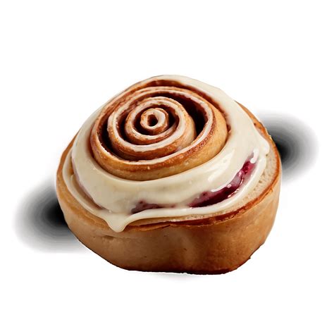 Download Berry Filled Cinnamon Roll Png 06122024