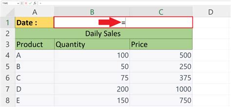 How To Get A Date To Automatically Update In Microsoft Excel