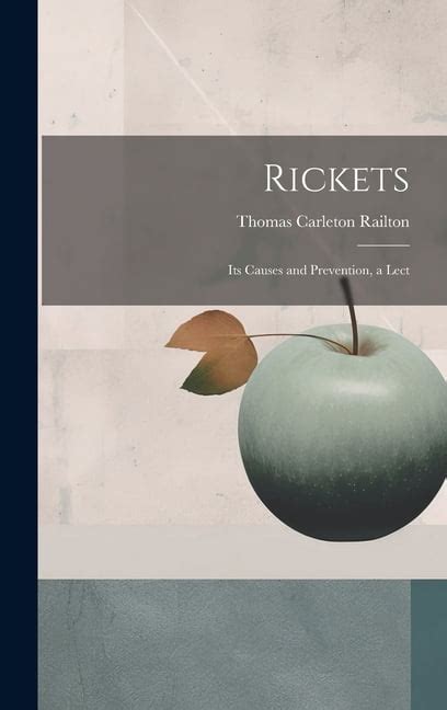 Rickets Its Causes And Prevention A Lect Hardcover